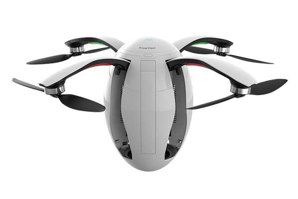 PowerVision PowerEgg Futuristic Flying Camera Drone Gadgetsin
